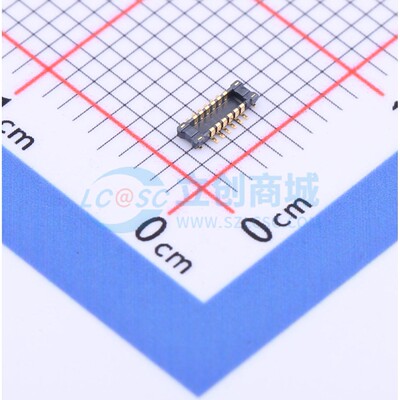 板对板与背板连接器 AXE612124D SMD,P=0.4mm 电子元器件配单