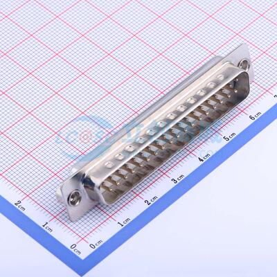 X0137WT7W3 插件 D-Sub 公 37P 焊线式 D-Sub/VGA连接器