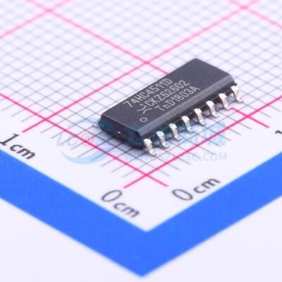 信号开关/编解码器/多路复用器 74HC4511D,653 SOIC-16 原装正品