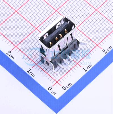 USB连接器 292303-6 插件 Type-A 弯插 原装正品 电子元器件配单