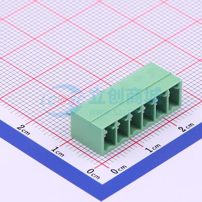 插拔式接线端子 WJ15EDGVC-3.81-6P 插件,P=3.81mm 板端/插座-闭