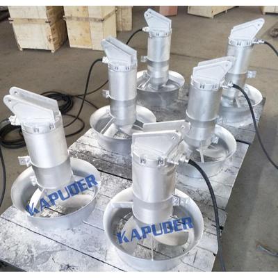 1.5KW冲压碳钢潜水搅拌器 QJB1.5/8-400/3-740/C 凯普德