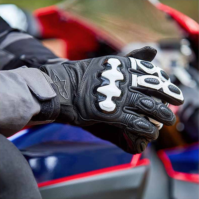 A星摩托车骑行手套CELER V3真皮机车手套防摔春秋赛道摩旅装备男