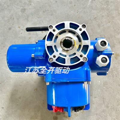 Z型多回转电动执行器 DZW45-18T 450Nm AC380V  智能一体式