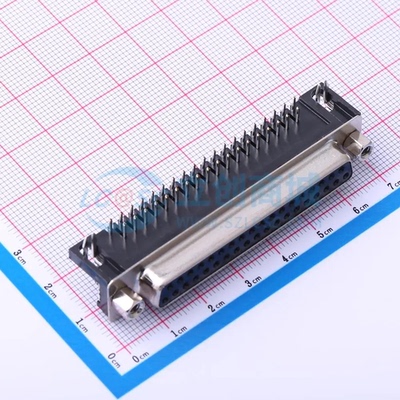 D-Sub/VGA连接器 X0337FT7B3 弯插 母 弯插 37P 原装正品