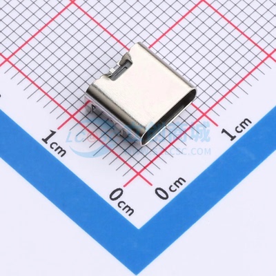 USB连接器 TYPE-C 6P WTL8.35 108 SMD 母 卧贴 6P 原装正品