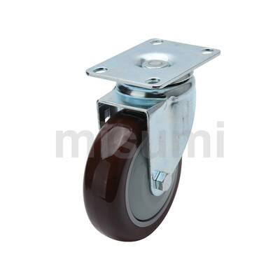 中型工业脚轮 聚氨酯脚轮C-CJLJ/CJLS/CJLK-D75/D100/D125-U/N/R