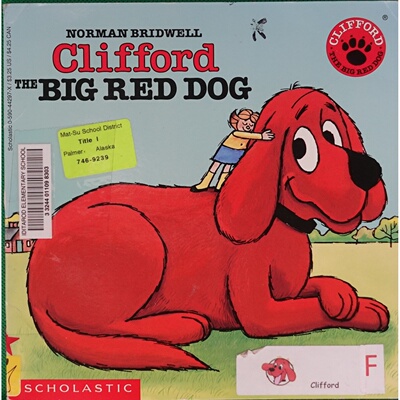 英文原版图书大红狗克里弗绘本