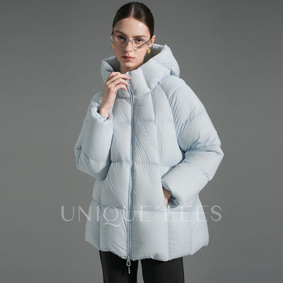 尢壹/UNIQUE'EEES【本期B入】零压感泡芙云朵连帽鹅绒服U5502203