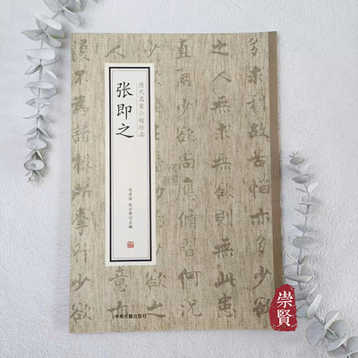 张即之历代名家小楷珍品楷书毛笔书法字帖简体旁注经典小楷赏析高清原色古代名帖正楷练字赏析范本中州古籍出版社