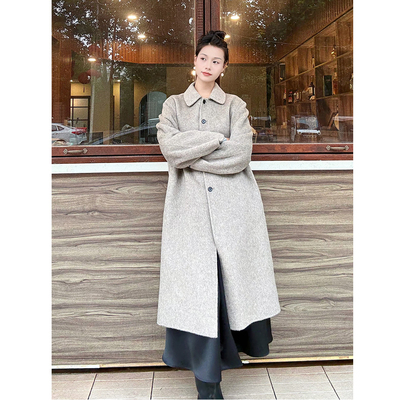 超好看冬装外套韩系大衣女小个子