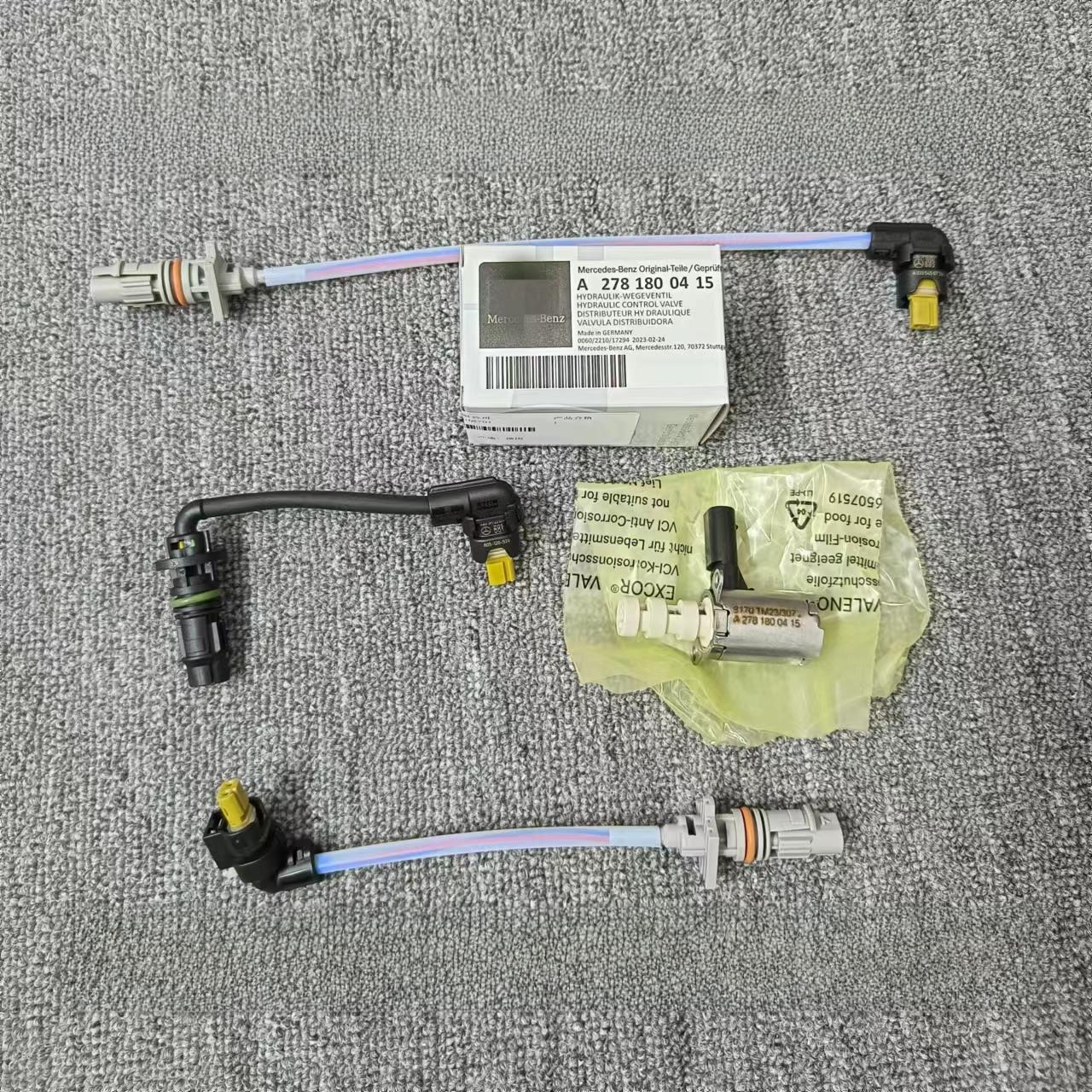 适用奔驰274 270 276C180C200E200E260E300L GLK机油泵电磁阀线束