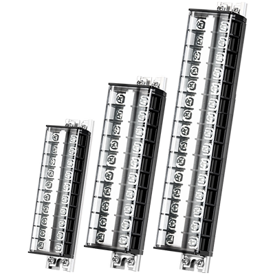 TD-1510接线端子排固定式接线排接线柱15A大电流5位10/15/30/50/6