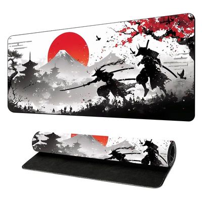 Japanese Samurai Gaming Mouse Pad Large Non-Slip Desk Mat Sm