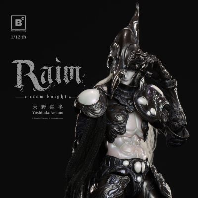 【定金官方店铺】BCx 天野喜孝 1/12 可动人偶玄鸦骑士鸦狩Raim 
