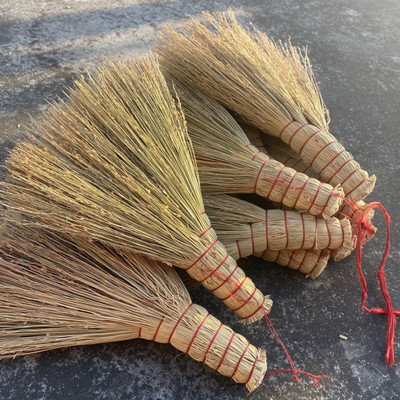 手工高粱苗传统老式小笤帚炊帚扫台面刷锅扫床扫炕床扫多用床刷