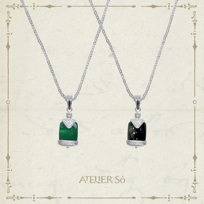 ATELIERSO 26SS木石香水瓶项链