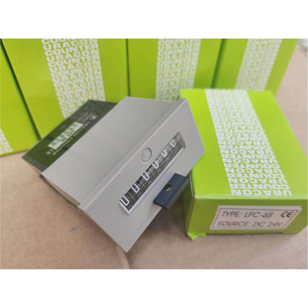原装URACON优拉钢LFC-6S计数器六位电子累计计数器AC220V DC24V_虎窝淘