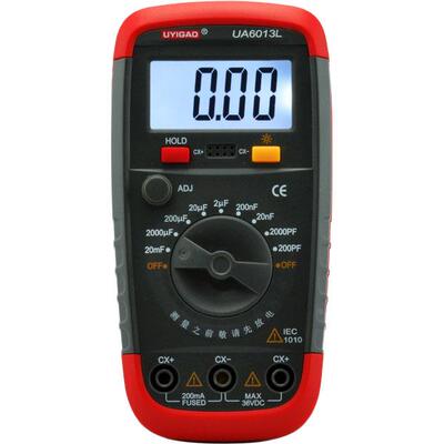 优仪高正品UA6013L 高精度数字电容表 便携式测量仪200pF~20MF