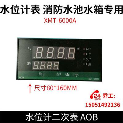 水位计表 水位计二次表 AOB XMT-6000A