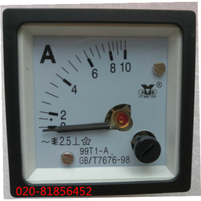 。交流电流表99T1-5A 99T1-10A 15A 20A 30A 50A SQ48-A 安装式电