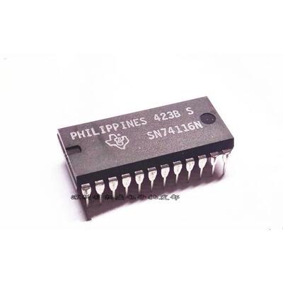 直插 SN74LS116N HD74116N 74LS116 DIP-24 双重4位锁存器 芯片IC