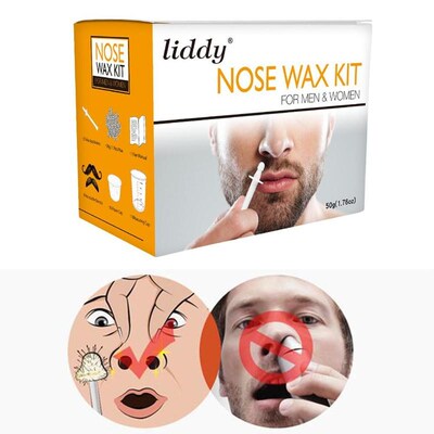 Paperless Hair Removal Wax Bean Nose Hair Removal Scream Set