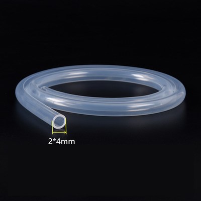1M 3M 5M Food Grade Transparent Silicone Tube Rubber Hose 4