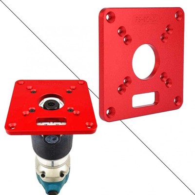 Aluminium Router Table Insert Plate Woodworking Benches Wood