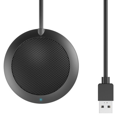 Stereo Omnidirectional Pickup Condenser Microphone Mic USB C