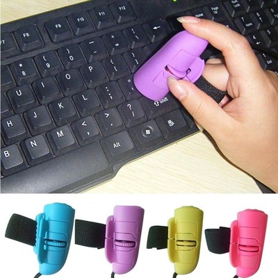 Malloom Fashion USB 3D 1200DPI Wired Optical Finger Mouse Mi
