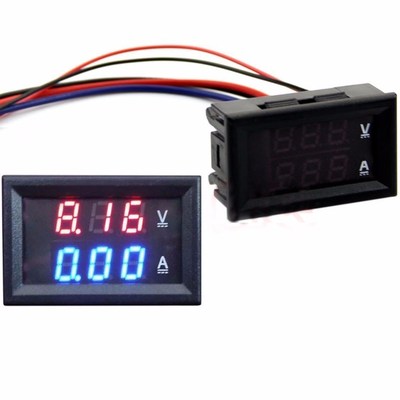 0.56inch lcd dc 3.2-30v red led panel meter digital voltmete