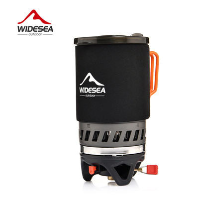 Widesea户外节能烹饪系统 聚能集热露营咖啡杯 徒步登山户外炊具