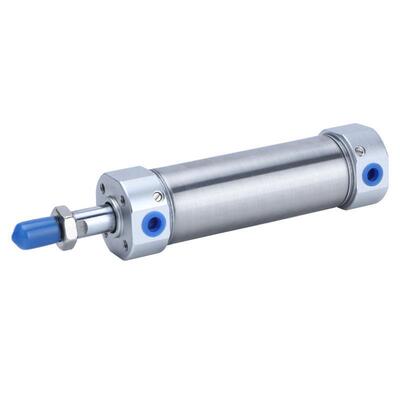 不锈钢迷你气缸MGC/MG32/40X25X30X50X60X75X80X100X125X150X200S