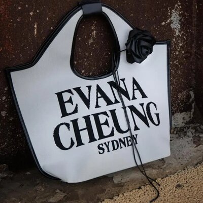 澳洲Evanacheung【菜篮子系列】经典LOGO托特包大/小号N+8L/S