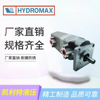 新鸿HYDROMA  双联齿轮泵 HGP-11A -F6+6RF2+2RF4+4RF8+8R