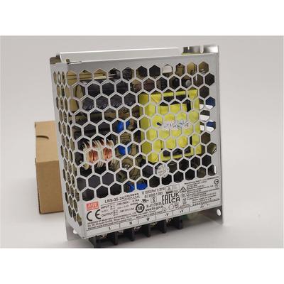 原装MW明纬LRS-35-24 50W -75W-24V-12V开关电源LED监控变压器
