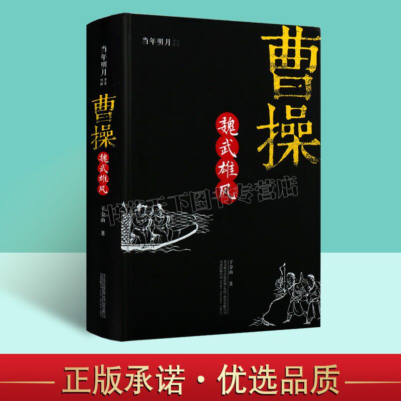 曹操 魏武雄风 子金山三国志乱世英雄曹操传 当年明月 历代帝王三国权臣枭雄历史人物传记中国通史历史书籍 万卷出版社