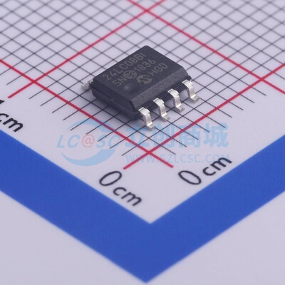 EEPROM 24LC08B-I/SN SOIC-8 MICROCHIP(美国微芯) 电子元件配单