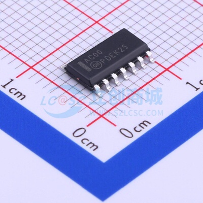 逻辑门 74AC00SC SOIC-14 onsemi(安森美) 电子元件配单原装正品