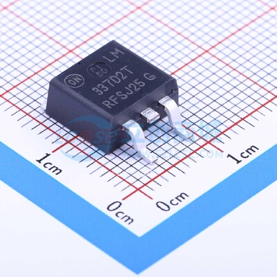 线性稳压器(LDO) LM337D2TG TO-263 onsemi(安森美) 电子元件配单