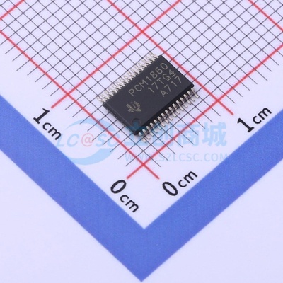 ADC/DAC芯片 PCM1860DBT TFSOP-30 TI/德州 电子元件配单原装正品