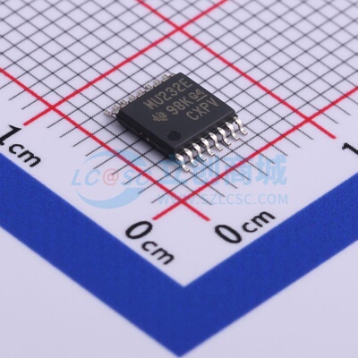 RS232芯片 SN65C3232EPWR TSSOP-16 TI/德州 电子元器件原装正品