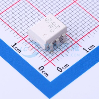 晶体管输出光耦 4N37SR2VM SMD-6P onsemi(安森美) 电子元件配单