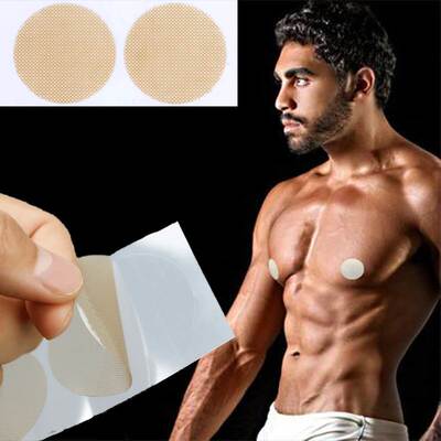 20Pairs men's nipple stickers invisible Bra Pad 男士隐形