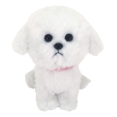 日本sunlemon比熊犬毛绒玩偶