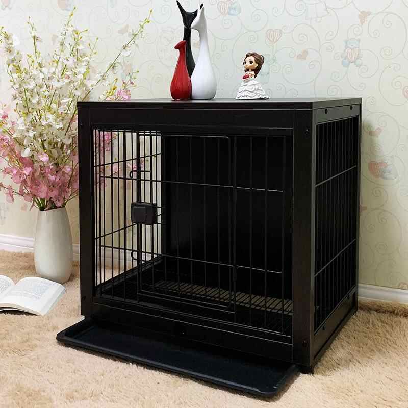 木质宠物狗笼室内狗别墅中小型犬狗狗围栏栅栏家用狗床猫兔笼子