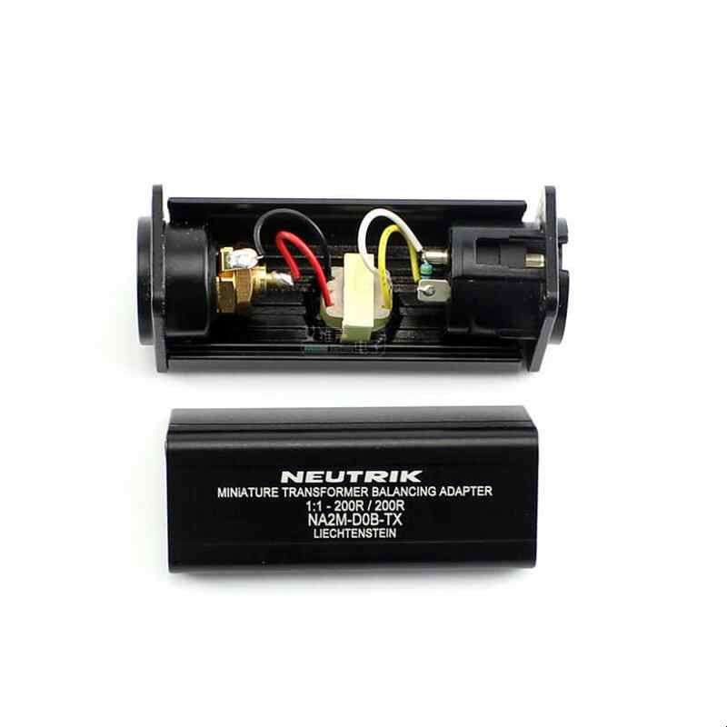 NEUTRIK音频隔离变压器NA2M-D0B-TX降噪器消除交流声非平演出噪声
