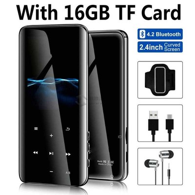 MP4 Players with Bluetooth 4.2 Portable HiFi Lossless Sound