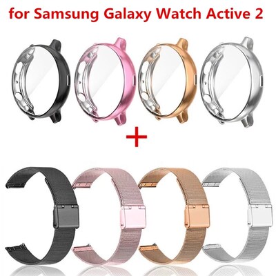 For Samsung Galaxy Watch Active 2 44mm Strap Case Protector